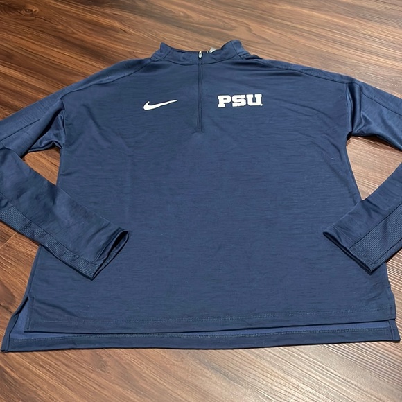Nike | Tops | Nike Penn State Psu Navy Quarterzip | Poshmark